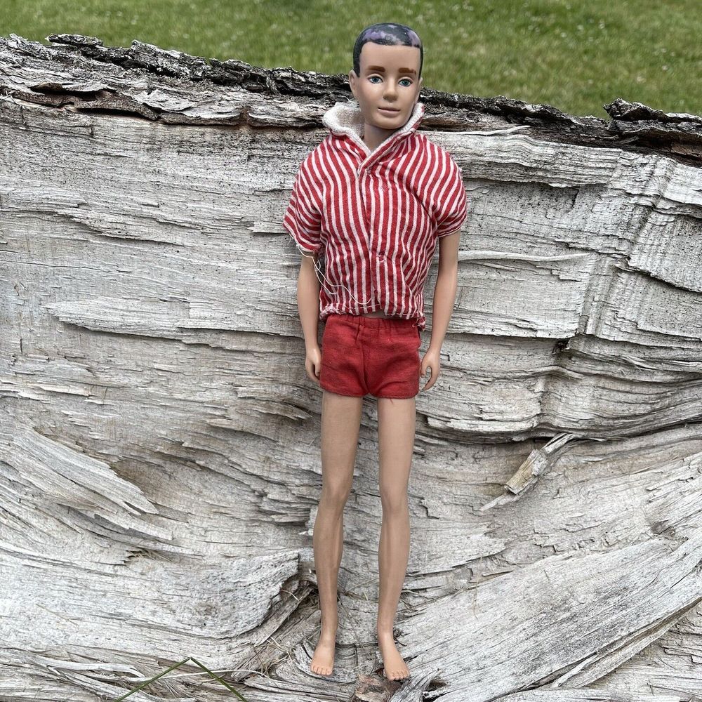 Original 1960s Ken Doll Barbie Japan Mcmlx By Mattel - Gem